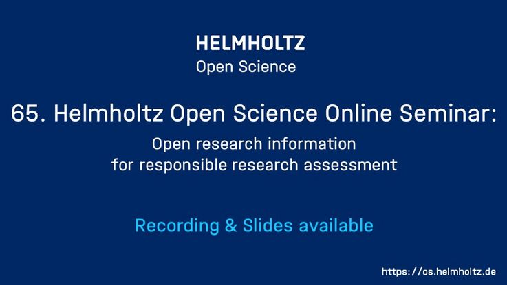Helmholtz Open Science Office